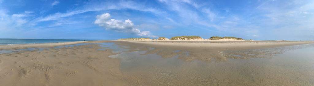 Campingplatz Terschelling. Zelten auf Camping De Kooi.